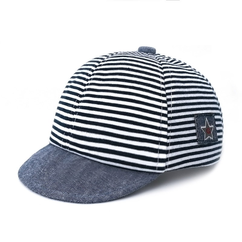 Fashion Striped Baseball Cap - Shop ExMart