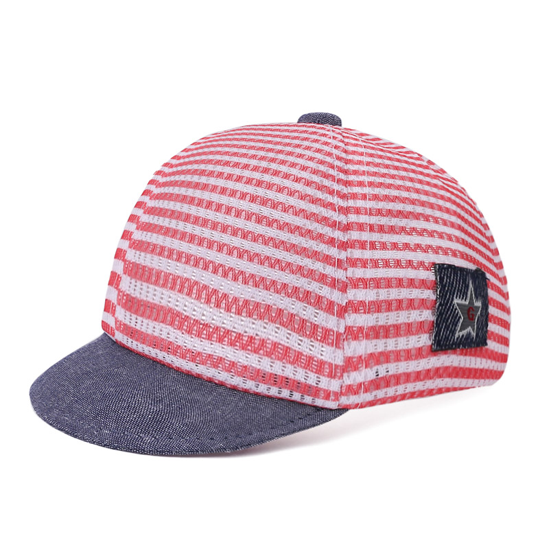 Fashion Striped Baseball Cap - Shop ExMart